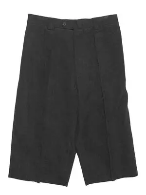 Enfants Riches Déprimés Boiler Room Linen Shorts - Black