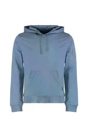 MOORER Front-pocket Hoodie - Blue