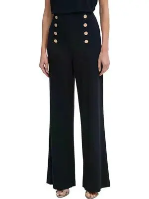 JOSEPH RIBKOFF Button-Embellished Trousers
