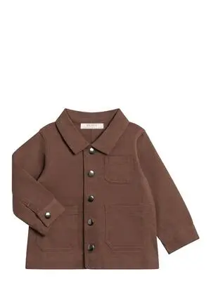 KENDI Denver Twill Chore Jacket - Chestnut