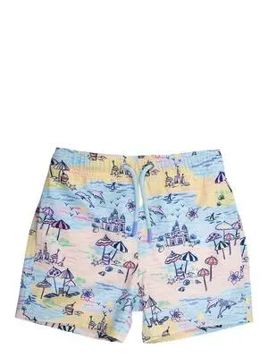 RUGGEDBUTTS Stretch Swim Trunks - Beach Day