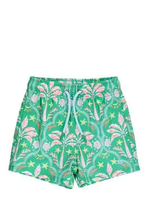 RUGGEDBUTTS Stretch Swim Trunks - Coconut Cabana