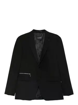 Karl Lagerfeld Single-breasted Blazer - Black
