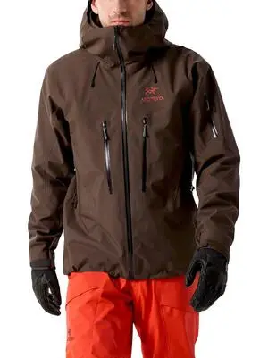 Arc'teryx Alpha SV Waterproof Jacket Carob/black/dynasty