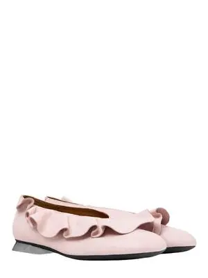 Camper Casi Myra Ruffle Flat - Pastel Pink