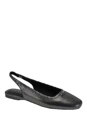 Dkny Darrow Slingback Flat - Black/black
