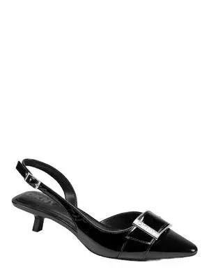 Dkny Naylor Pointed Toe Slingback Pump Black