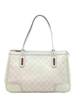 Gucci Ssima Princy Tote Bag - White