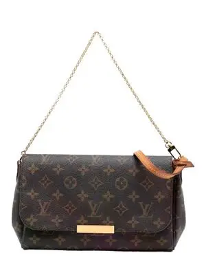 LOUIS VUITTON 2018 Monogram Favorite Pm Satchel - Brown