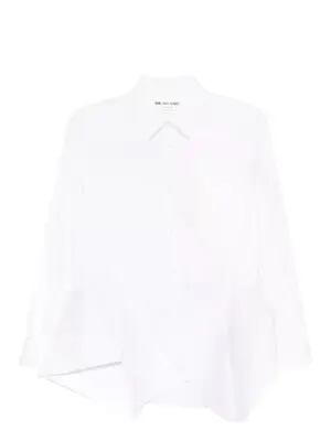 Comme Des Garçons Asymmetric Long-sleeves Shirt - White