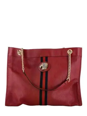 Gucci Rajah Large Tote Bag - Red