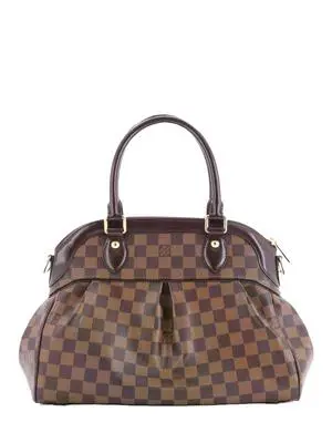 LOUIS VUITTON Trevi Handbag Damier Pm Satchel - Brown