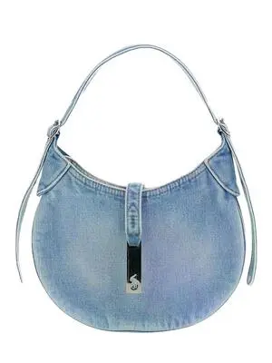 Polo Ralph Lauren Denim Shoulder Bag - Blue