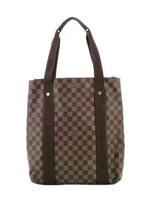LOUIS VUITTON Cabas Beaubourg Damier Tote - Brown