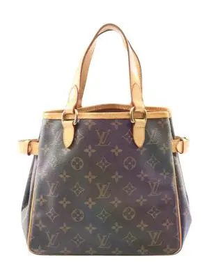 LOUIS VUITTON 2006 Monogram Batignolles Vertical Tote Handbag - Brown