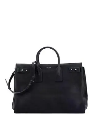 Saint Laurent Sac De Jour Souple Large Satchel - Black