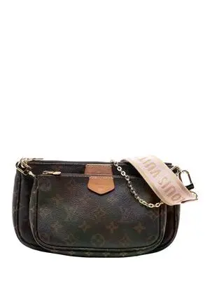 LOUIS VUITTON 2021 Louis Vuitton Monogram Multi Pochette Accessoires Satchel