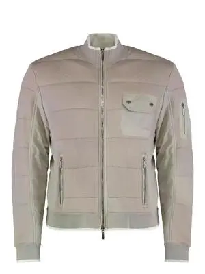 MOORER Corbin Quilted Jacket - Grey
