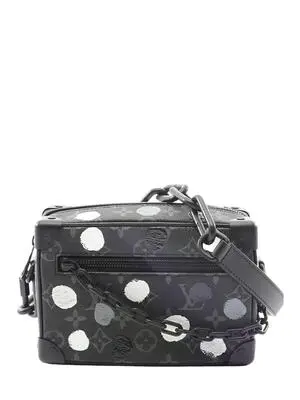 LOUIS VUITTON X Yayoi Kusama Monogram Eclipse Soft Trunk Crossbody Bag - Black