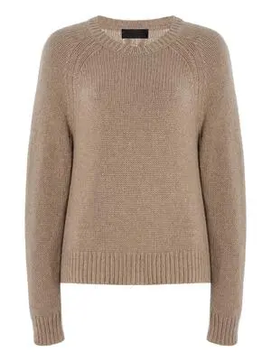 NILI LOTAN Laurel Cashmere-wool Sweater - Taupe