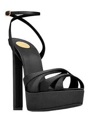 SAINT LAURENT Chandelle Platform Sandals