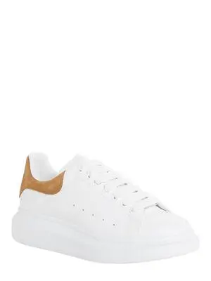 Alexander McQueen Oversized Low Top Sneakers - Light Tan