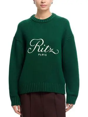 FRAME Ritz Cashmere Sweater - Hunter Green