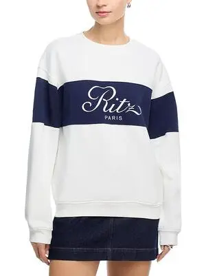 FRAME Ritz Sport Sweatshirt - Cream