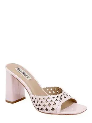 Badgley Mischka Omni Sandals - Pink Patent