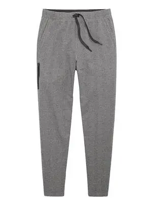 Mack Weldon Ace Classic Drawstring Sweatpants Dark Grey Herringbone