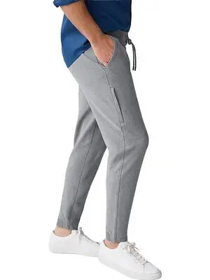 Mack Weldon Ace Classic Drawstring Sweatpants Grey Heather