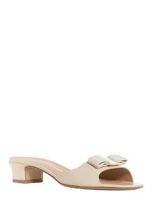FERRAGAMO Slide Sandals - Mascarpone