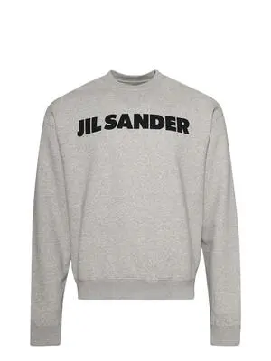 JIL SANDER Logo Sweatshirt - Green