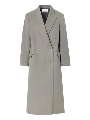 THE FRANKIE SHOP Jane Twill Coat - Gray