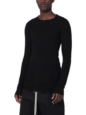 Rick Owens Fitted Long-sleeve T-shirt - Black