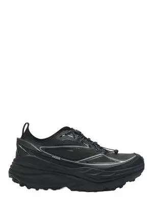 Hoka One One Sneaker With Mesh Upper - Black