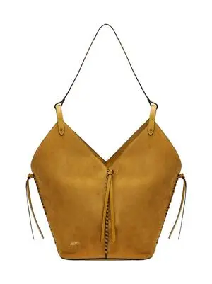 Isabel Marant Tampa Suede Shopper Bag - Yellow