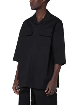 Rick Owens Shirt With Pockets - Black