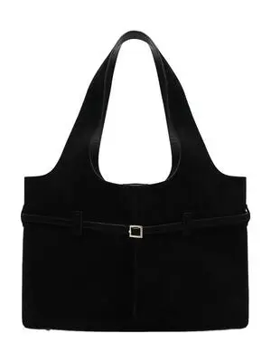 Manu Atelier Cambon Cabas Bag - Black