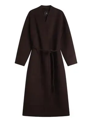 ANINE BING Hunter Long Coat - Deep Brown