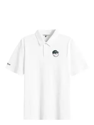 MALBON Fairway Baldwin Polo Shirt - White