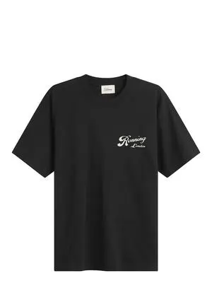 RONNING Records T-shirt - Black