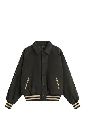 RONNING Varsity Jacket - Moss