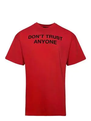 LOCAL AUTHORITY LA Cotton T-shirt - Red