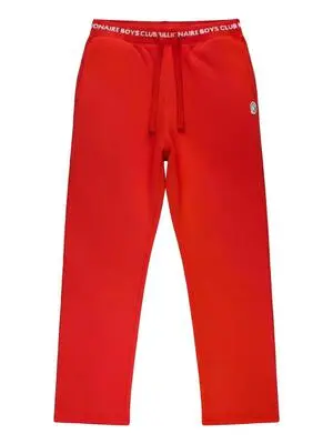 BILLIONAIRE BOYS CLUB Helmet Track Pants - Red