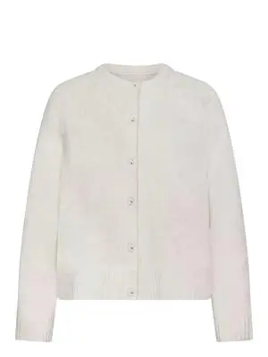 Loulou De Saison Aidar Lds Ribbed Cardigan - Grey