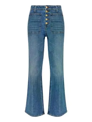 Ulla Johnson Button-up Jeans - Blue