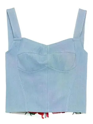 BLAKLACE Panelled Top
