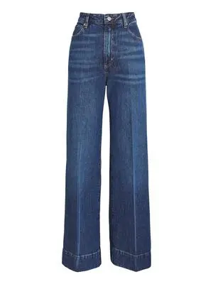 FRAME The Slice Flare Jeans - Blue