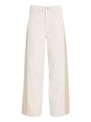 Rag & Bone Logan Wide-leg Jeans - Ivory